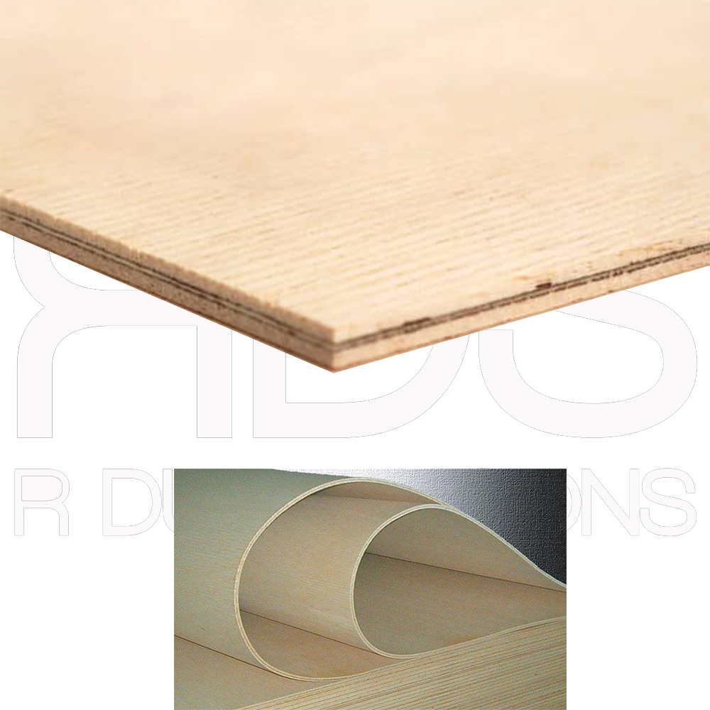 6mm Bendy Plywood Cross Grain 1220 x 2440 x 6mm (BPCG6MM84)